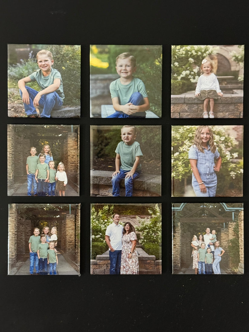 2"x2" Custom Photo Magnets – Memory Lane Magnets Co